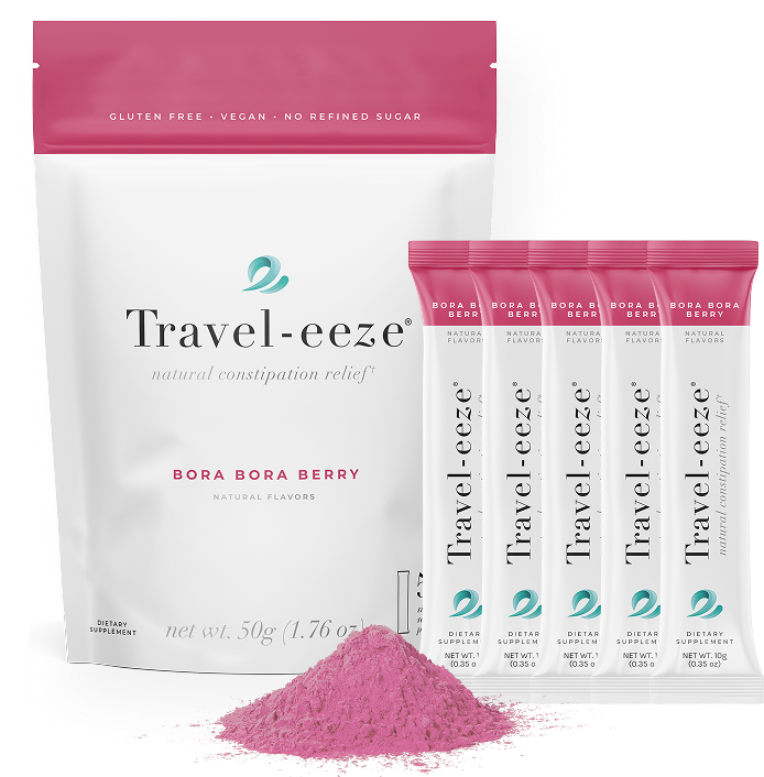 Natural Constipation Relief | Travel-eeze (5 Stick Packets) – Travel Eeze